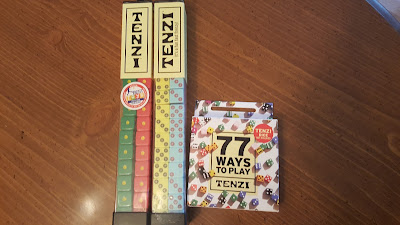 Grace Christian Homeschool: Review of Tenzi Dice Game and Card Deck