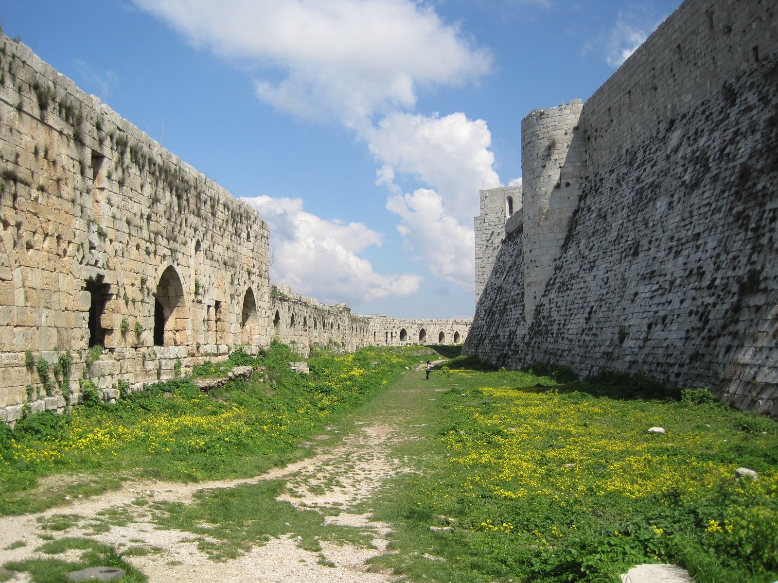 Three Syrian Castles; Krak de Chevalier, Qal'at Salah El-Din and Qalat ...