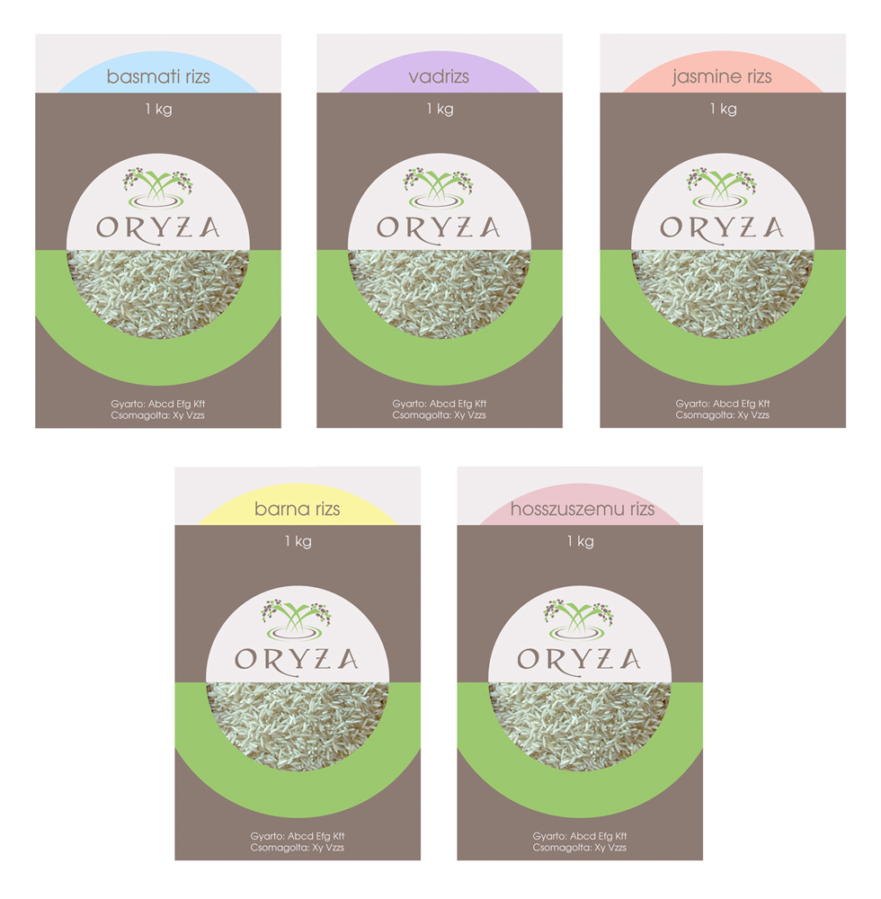 motion graphics - illustration - multimedia: Oryza logo and packaging