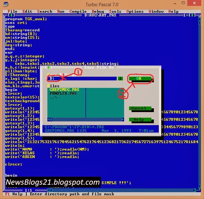 Turbo pascal 7.0 - masamidnight