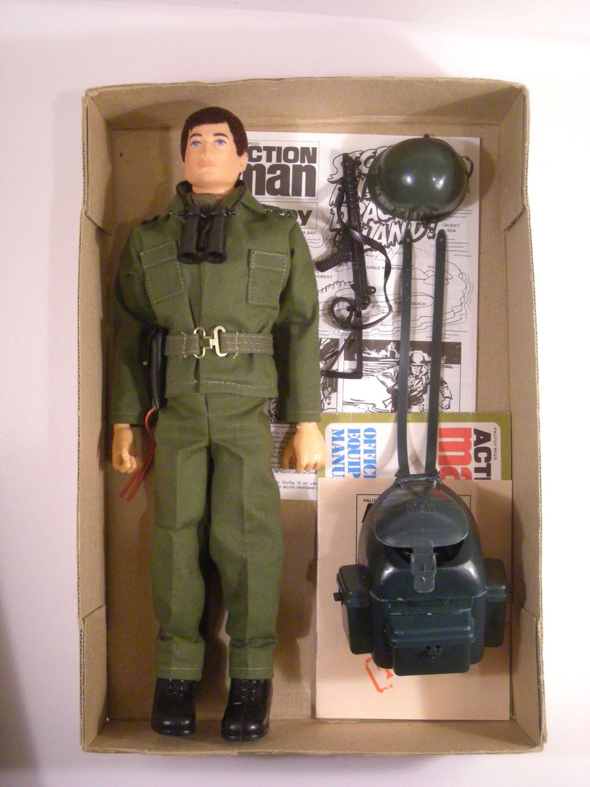 Vintage Palitoy Action Man 1973-84: Boxed Figures & Outfits