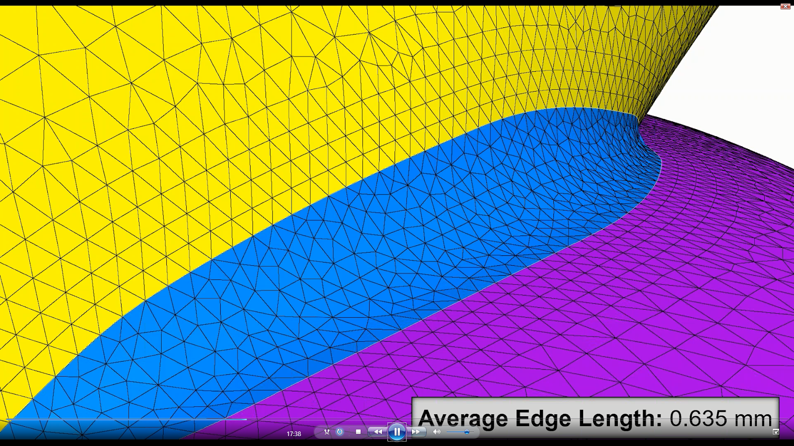 Propeller meshing - pointwise