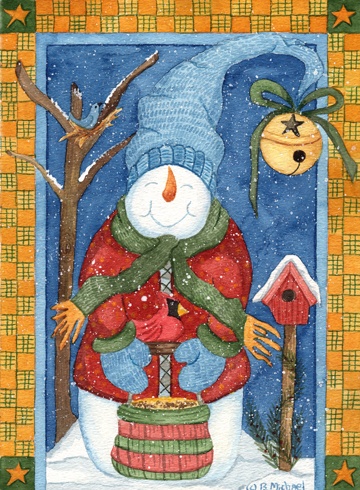 Pinzellades al món: Il·lustracions de Janet Stever: ninots de neu ...