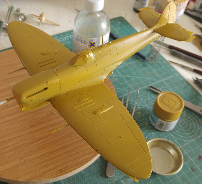 Uçak Modelleri: Tamiya 1/48 Spitfire Mk.Vb. Turkish Airforce - 5514