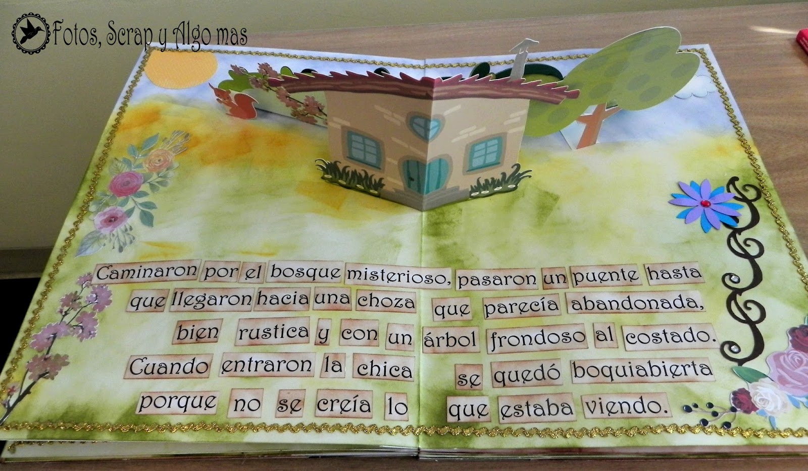 Fotos, Scrap y Algo mas.: Cuento Pop Up - Viajando por la Imaginación ...