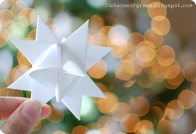 33 Shades of Green: Handmade Holidays: Moravian Star Tutorial