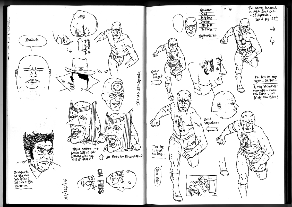 tea-powered scribbles: fat wolverine