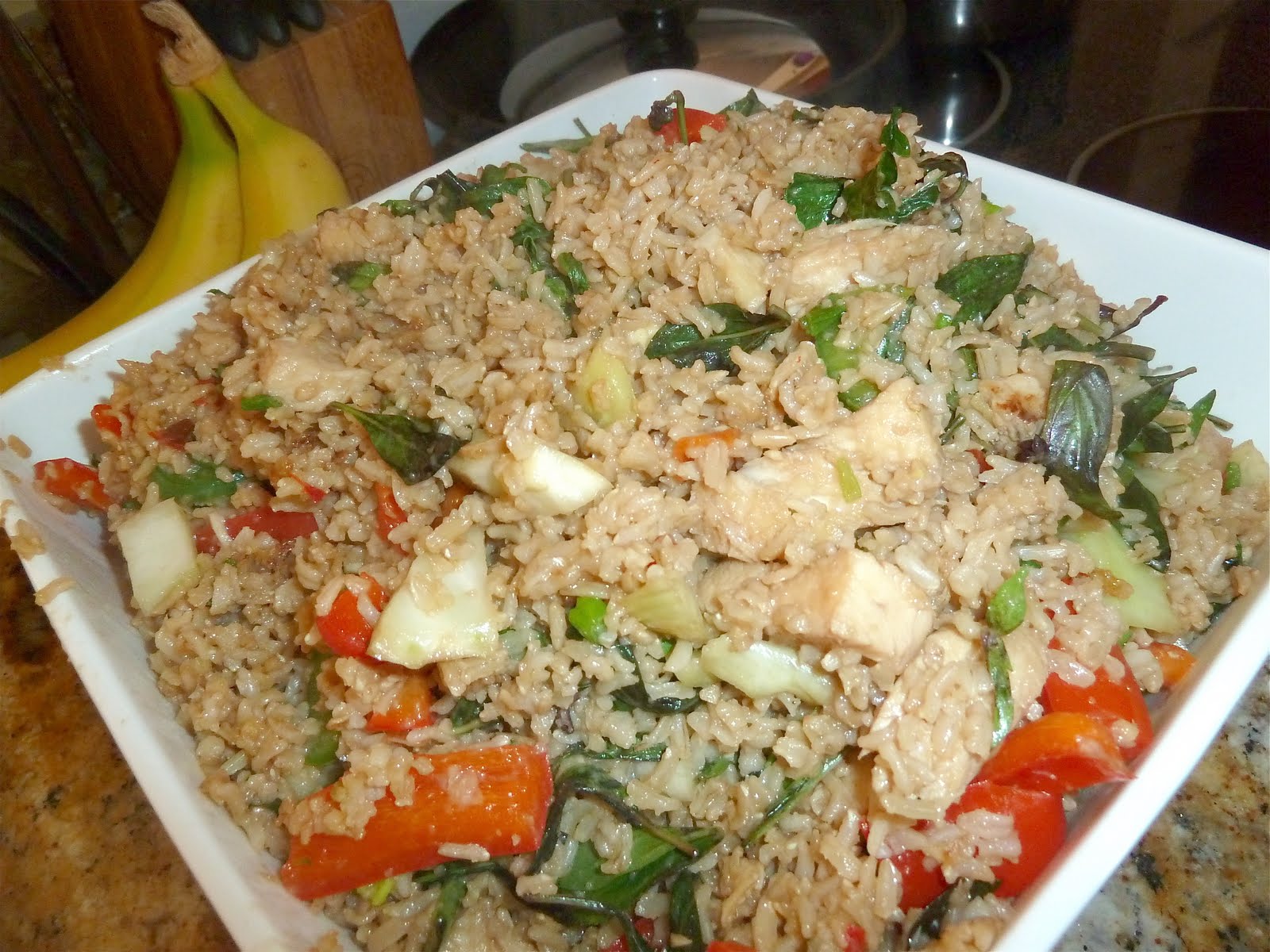 UsBrowns + Dozer...: Khao Pad Kra Prao Gai Recipe