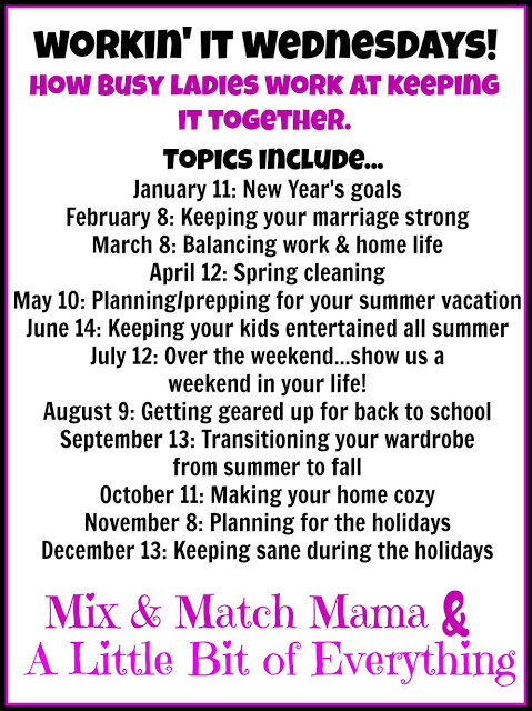 Workin' It Wednesday :: Spring Cleaning - The Perfectly Imperfect Mama