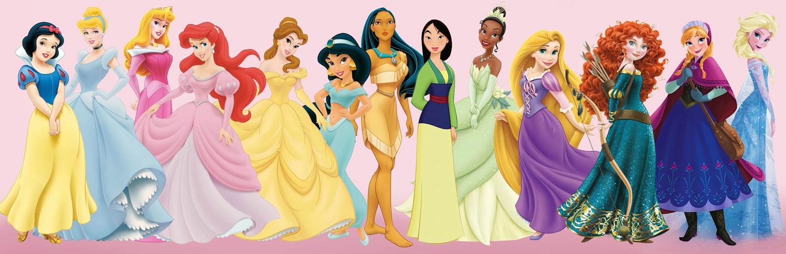 AVENUE OF THE STARS: 2014 Disney Princess Lineup