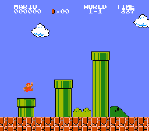 Mario Game 8 Bit