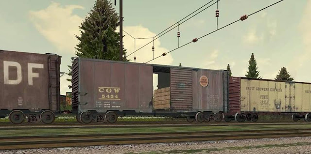 Industrial History: Carrying Grain in Boxcars