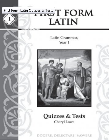 Little Homeschool on the Prairie: Memoria Press First Form Latin Review