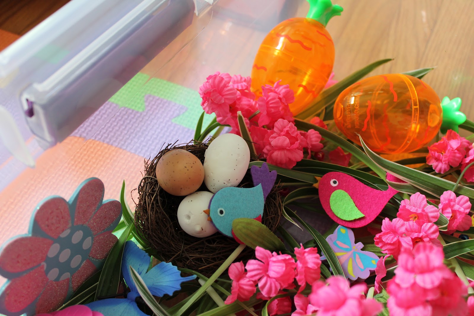 Belle's Butterfly Dreams: Spring Sensory Tub