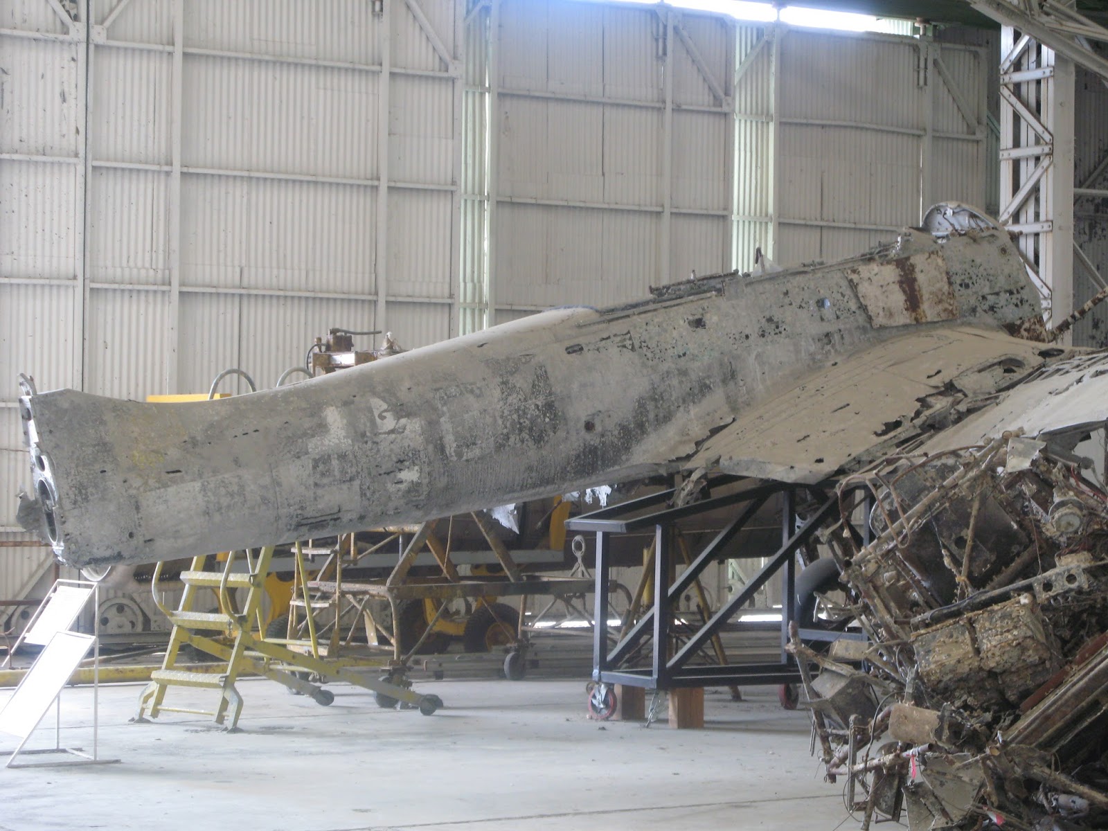 Restoring salvaged WW2 aircraft at the Hellenic Air Force Museum ...