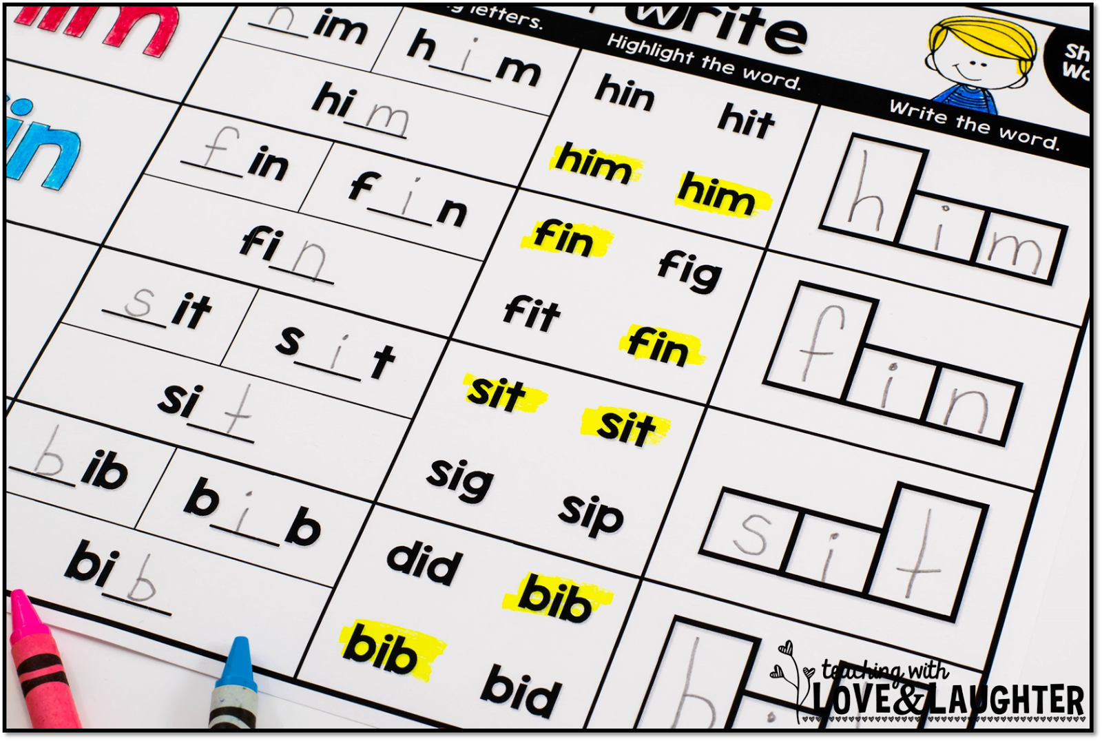 Teaching With Love and Laughter: Fun and Engaging Phonics Printables