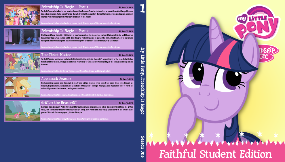 Equestria Daily - MLP Stuff!: DVD Cover Compilation Post!
