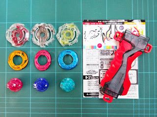 morigensg: Beyblade Burst! B-21 Beyblade Custom Set: Attack & Balance ...