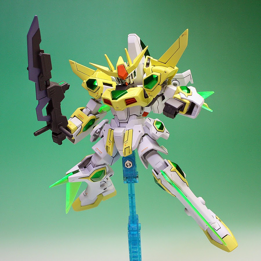 GUNDAM GUY: SDBF Star Winning Gundam - Painted Build