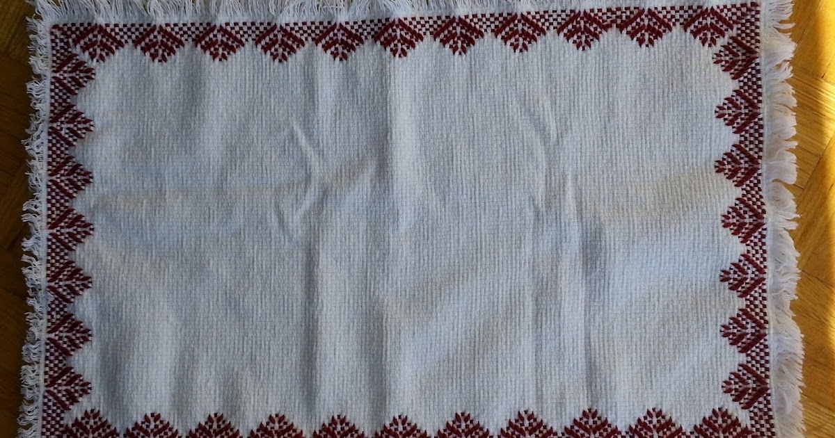 Swedish Weaving Club: Making a Border Design