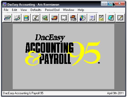 Batu Benjo: Pengertian DacEasy Accounting
