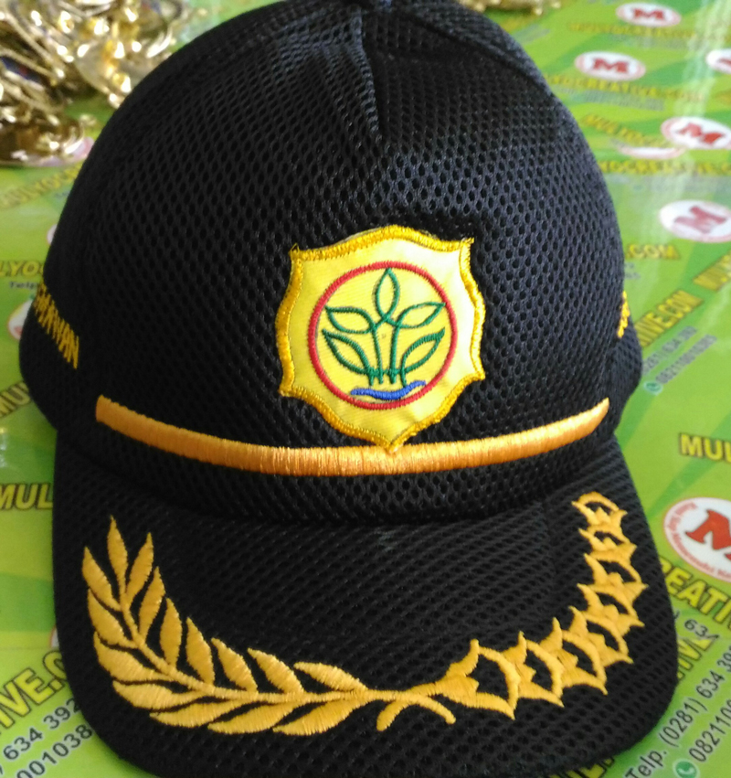 TEMPAT PTODUKSI TOPI DINAS/ UMUM DAN SEKOLAH, BUAT TOPI DINAS BORDIR ...