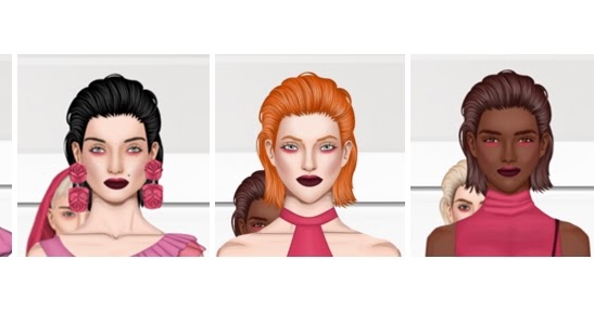 the stardoll models: 5 faces with great potencial to start modeling career!