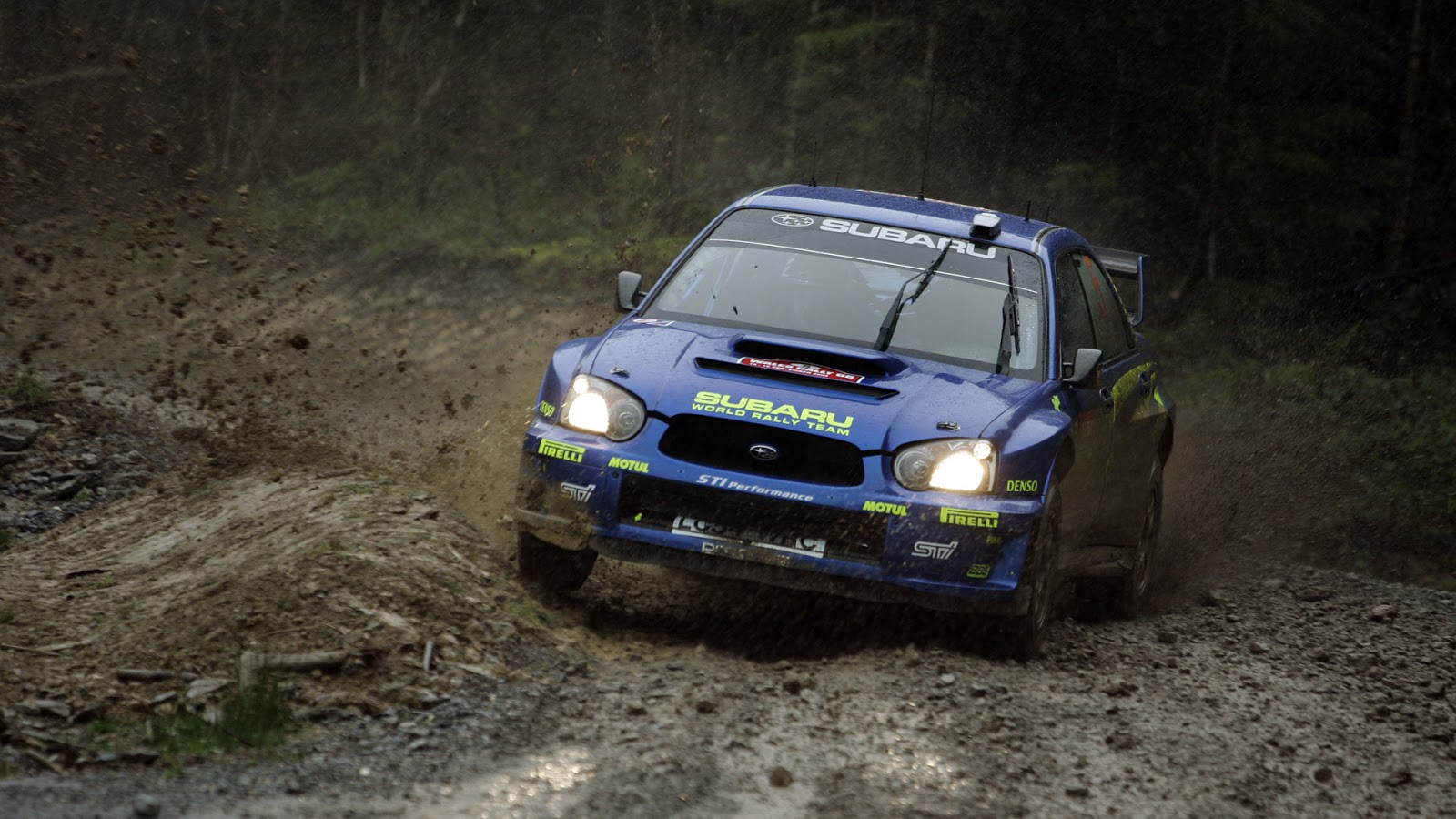 Rally Car Subaru racing