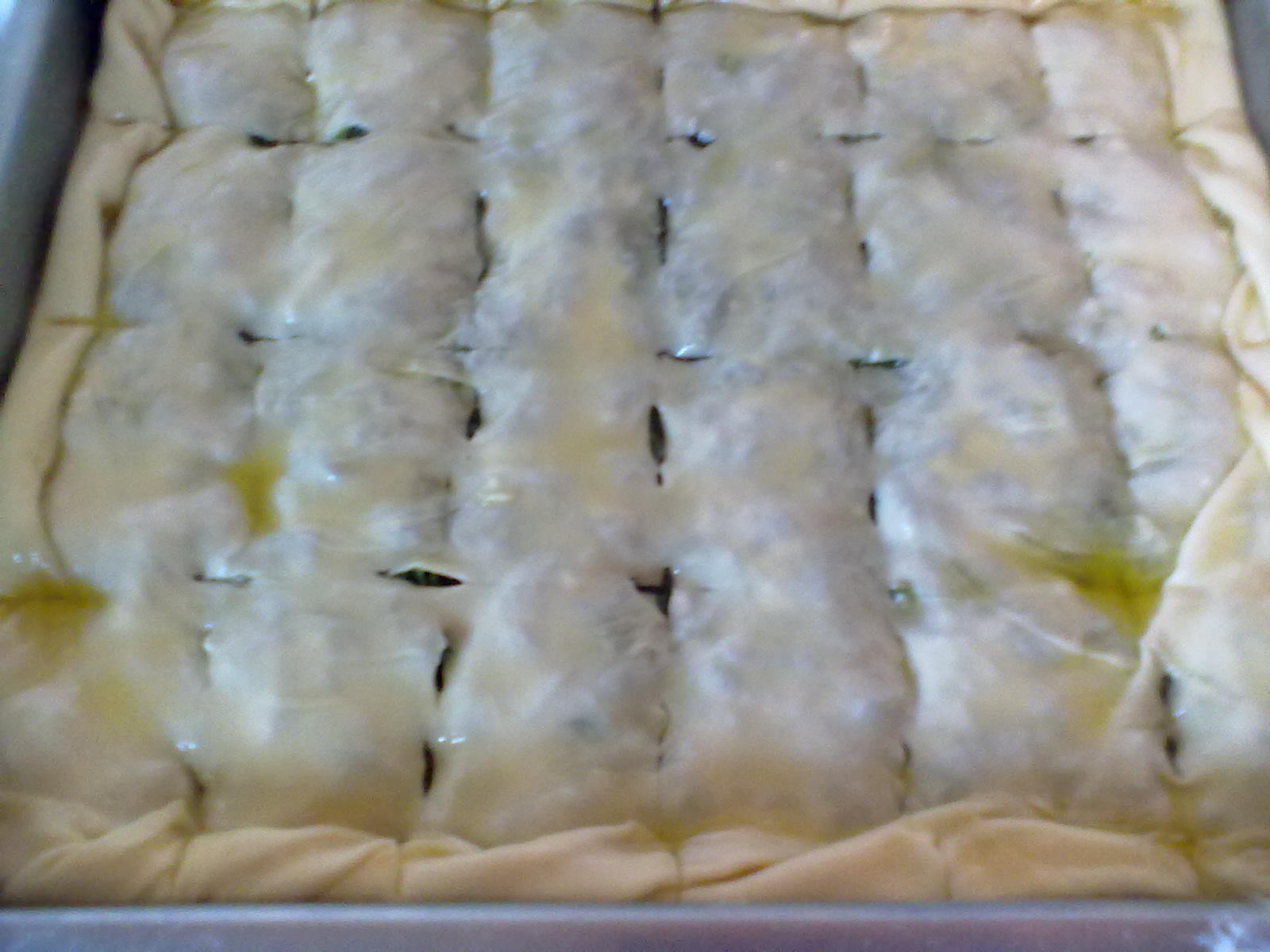 Hot Pans & Green Pots: Fyllo leftovers=Instant cheese pies