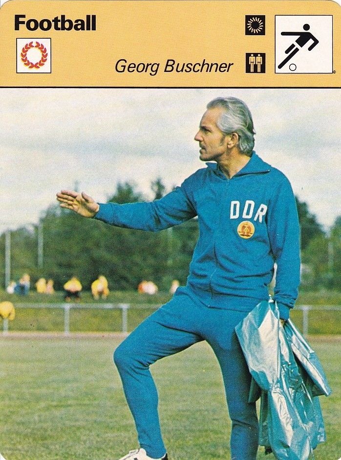 Football Yesterday & Today: Georg Buschner (fiche football)
