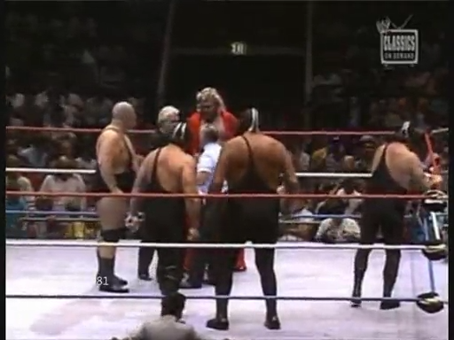 ProWresBlog: WWF - The Machines vs King Kong Bundy and Big John Studd