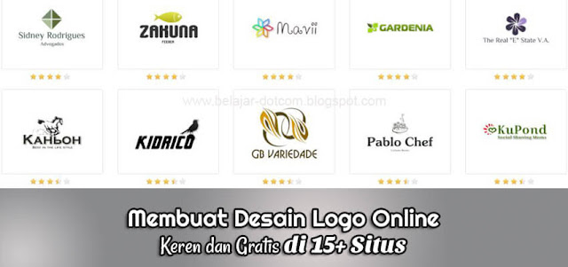 15+ Situs Untuk Membuat Desain Logo Online Gratis - Kumpulan Tutorial