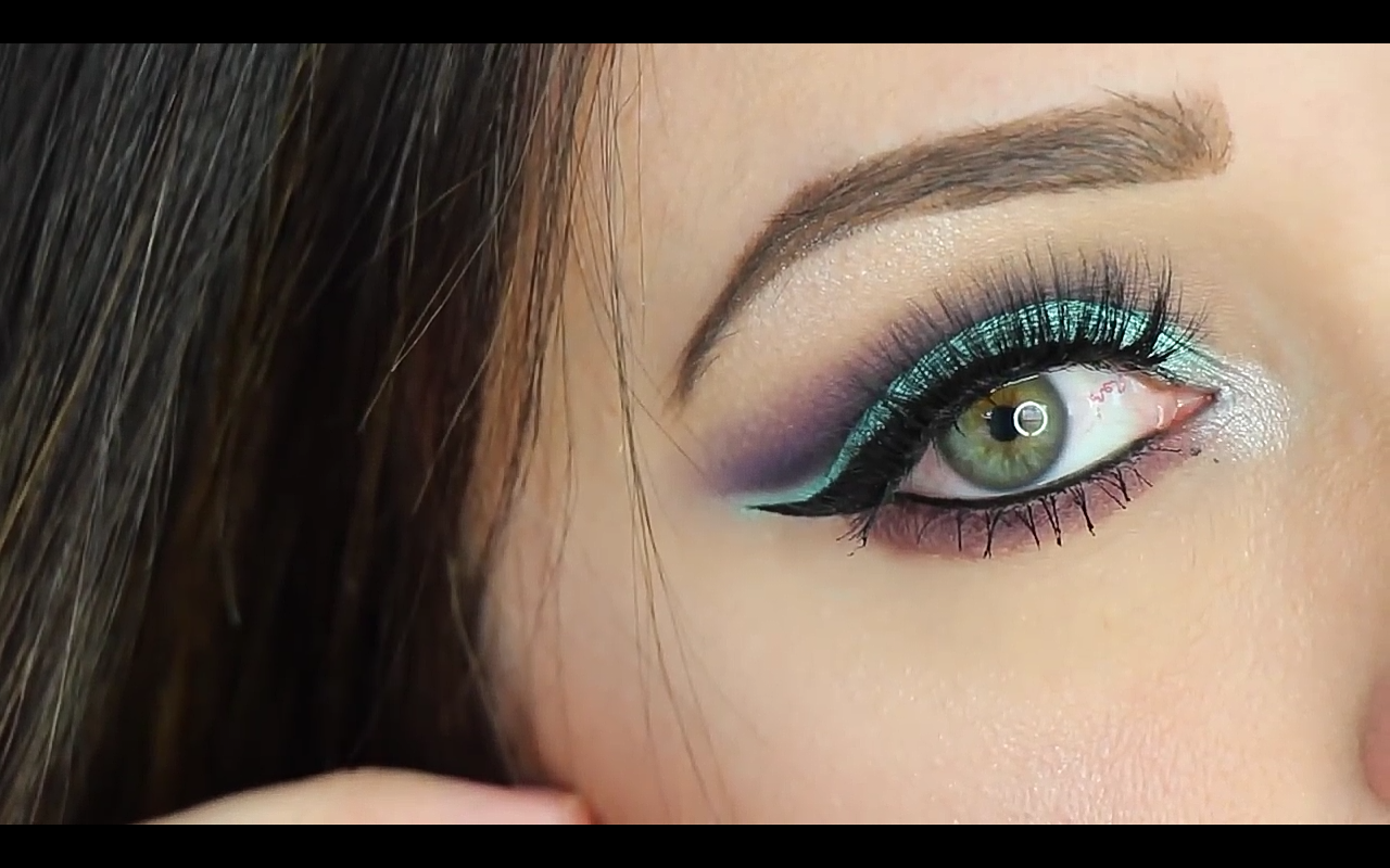 Beauty Angel's: Cut Crease Azul/Morado