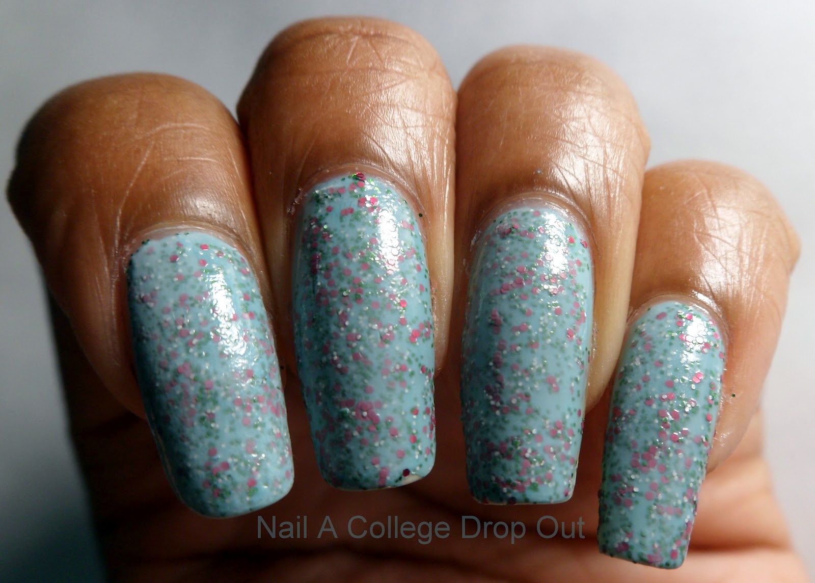 Nail A College Drop Out: DIY Sprinkles Nail Polish