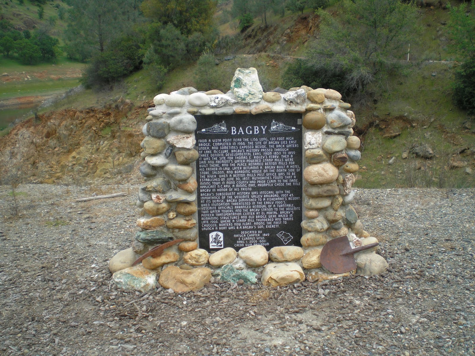 The Road Genealogist: Mariposa to Bagby Recreation Area (Lake McClure)