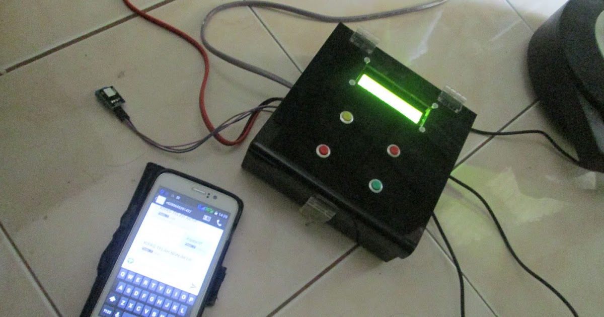 .: Membuat Alat Kendali Menggunakan SMS GATEWAY dan ARDUINO