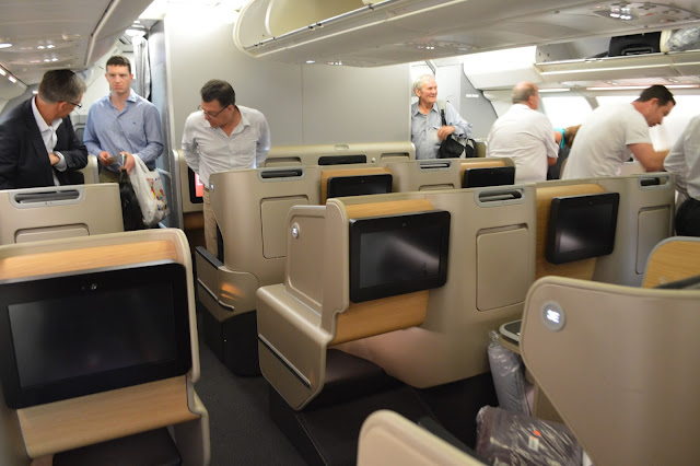 The New Qantas A330 Business Class : QF36 Singapore to Melbourne