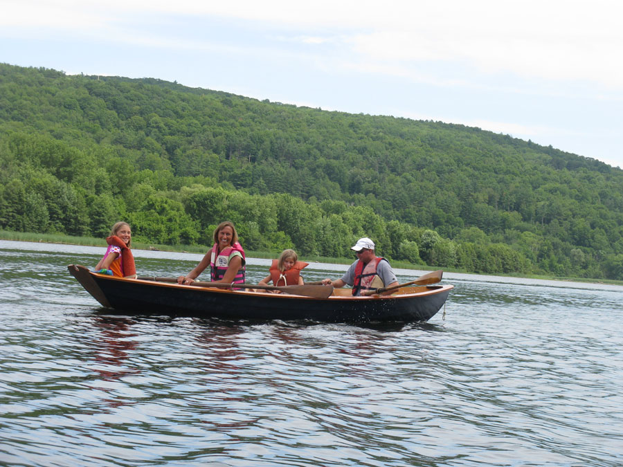 Building a Northeaster Dory: Sliding Seat Launch