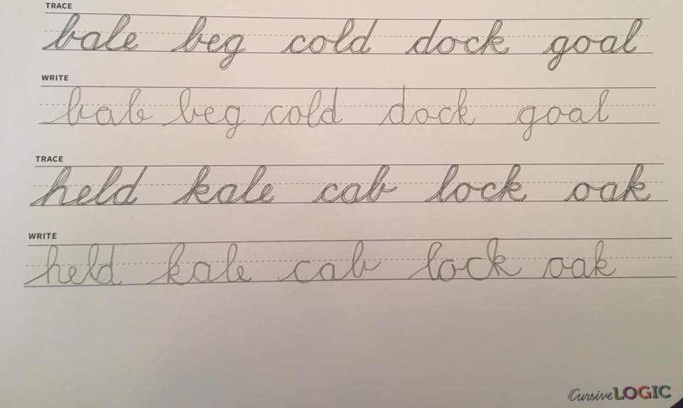 Homeschool Happenings: CursiveLogic ~ A Review