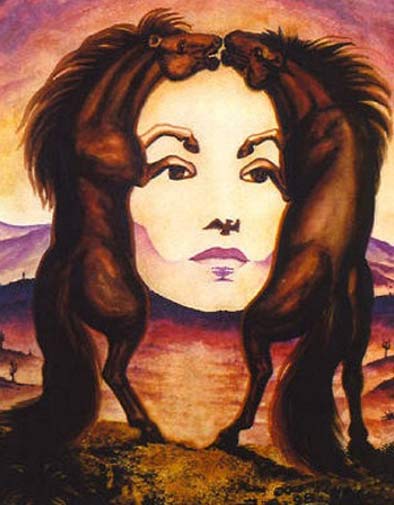 photo trick: Optical Illusions of Ladies Faces