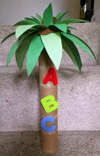 Totally Tutorials: Tutorial - How to Make a Paper Coconut Tree