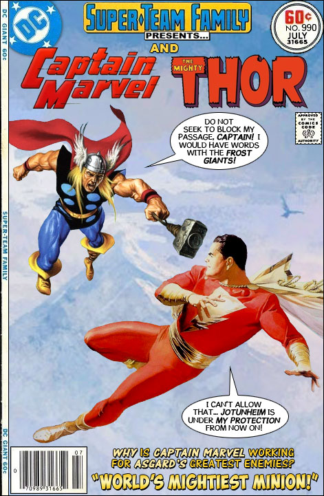 Thor Vs Shazam