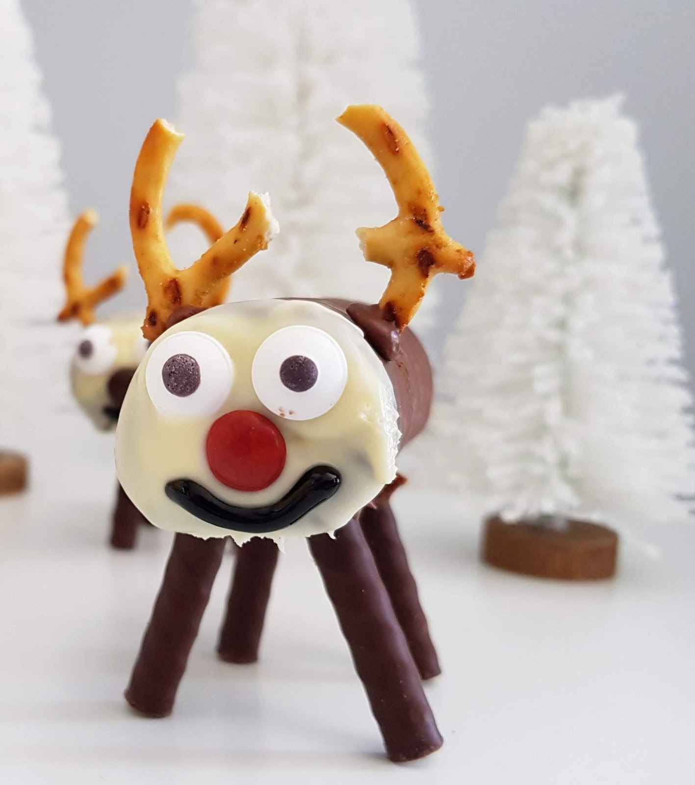 Reindeer Mini Chocolate Rolls