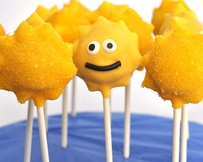 Beki Cook's Cake Blog: Summer Sunshine Cake Pops