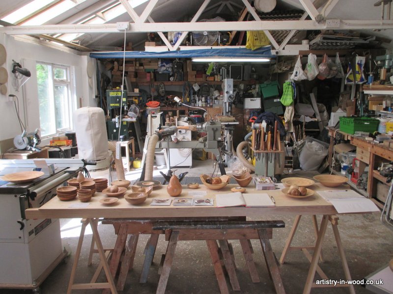 Artistry In Wood: Devon open studio's