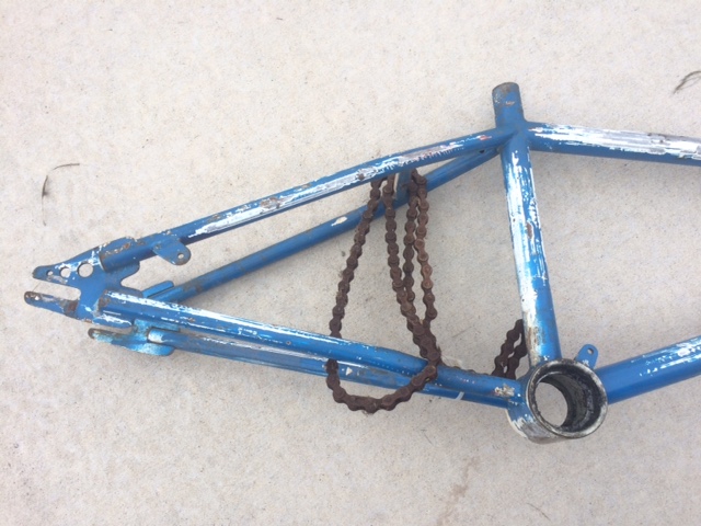 Help identify frame with 3 holes in dropouts - BMXmuseum.com Forums