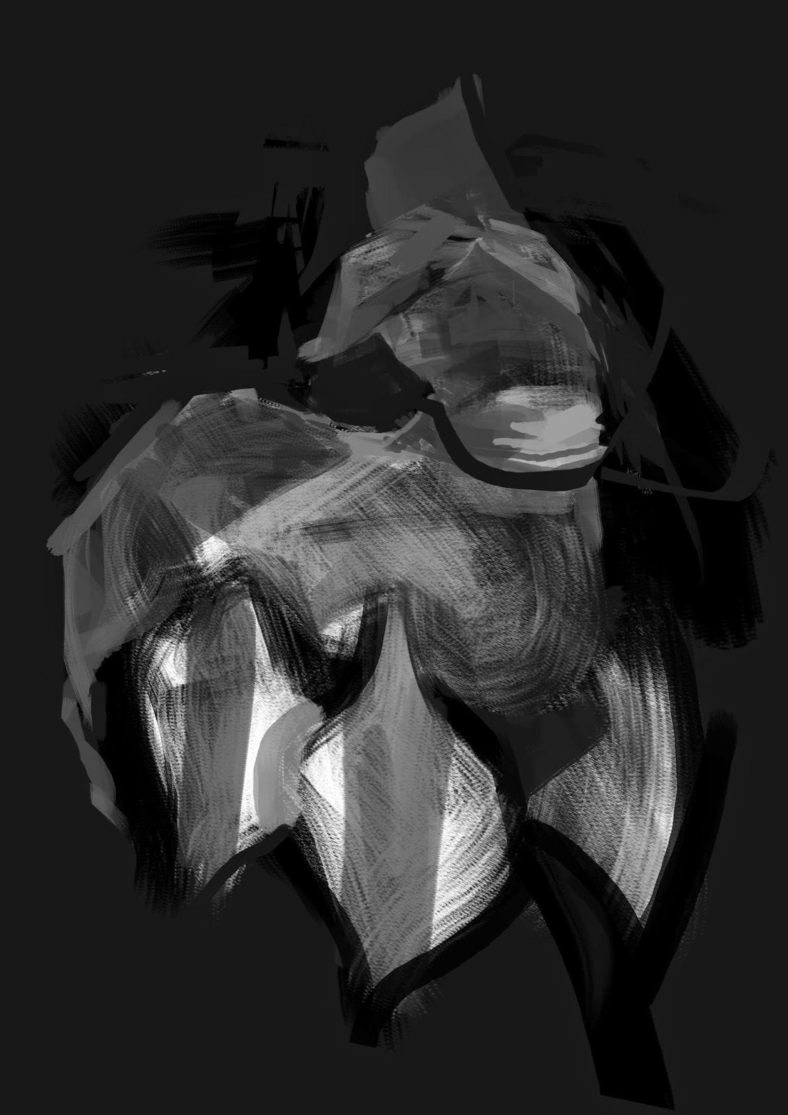 Digital Visualisation: Stages of the Two angles and poses