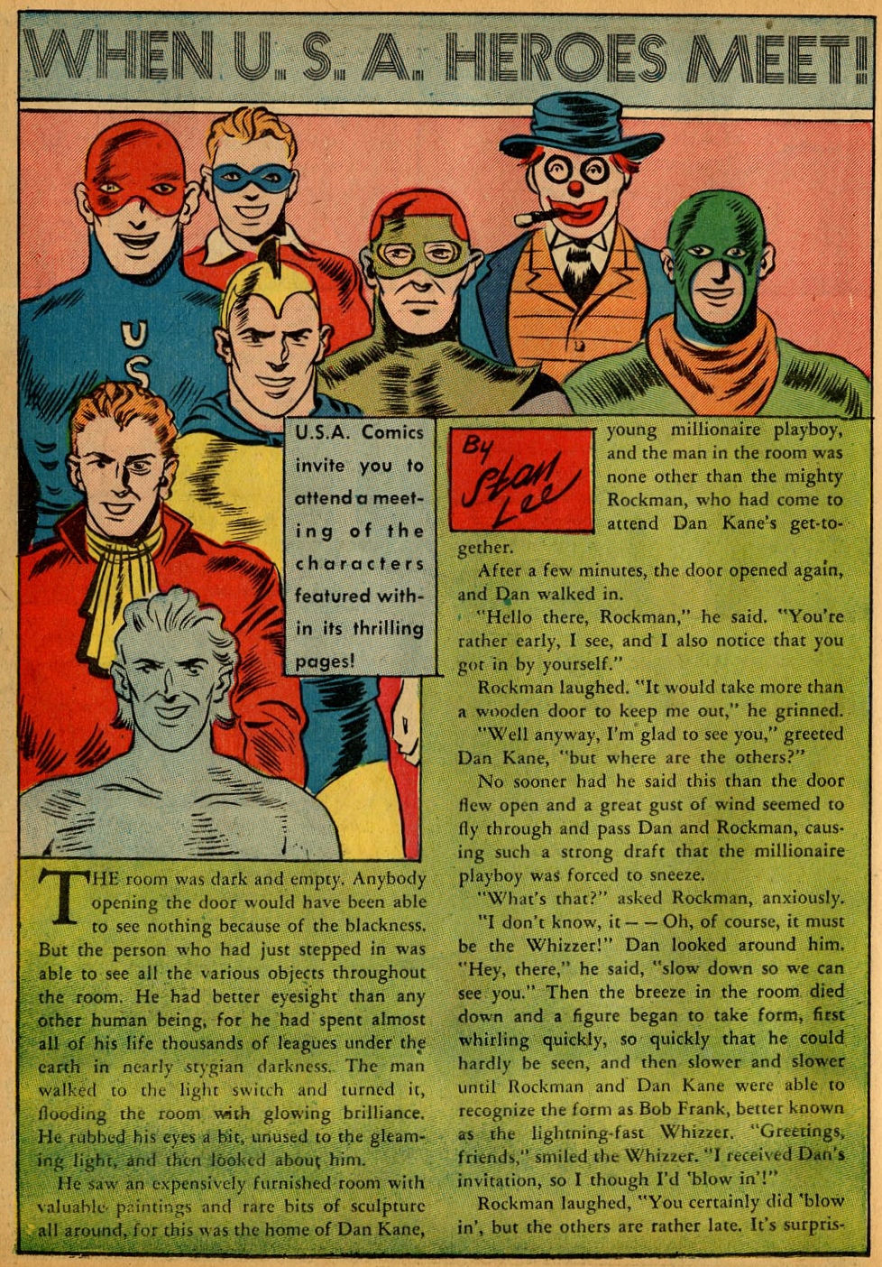 Timely-Atlas-Comics: Stan Lee (1922-2018) - The Timely Years