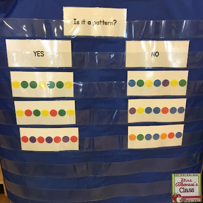 Patterning in Kindergarten | Mrs. Albanese's Kindergarten Class