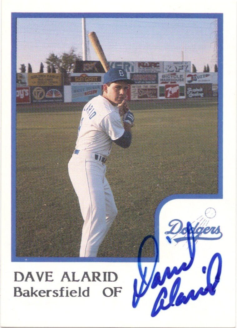1986 PROCARDS PROJECT: DAVID ALARID